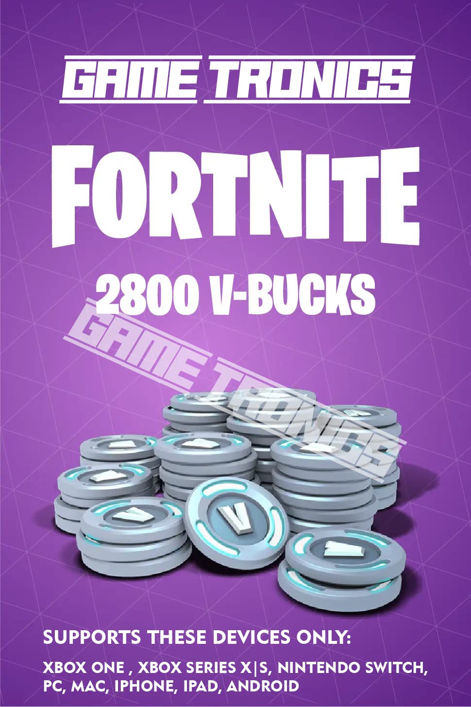 Fortnite. Fortnite 2800 V-Bucks Gift Card Code Only (NO CD/DVD ...