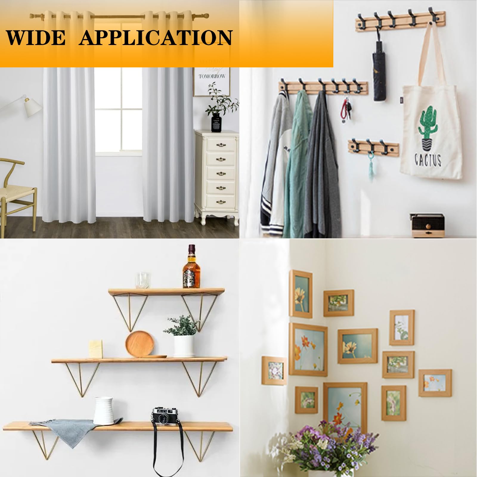 Snapklik.com : Heavy Duty Drywall Anchors And Screws Kit, Combination ...