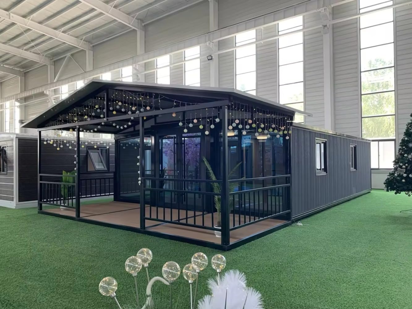 Amazon.com: Modular Container 20＆40FT Tiny Home with Light Steel Frame ...