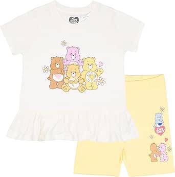 Amazon.com: Isaac Morris Limited Care Bears Girls Casual 2-Piece Bundle ...