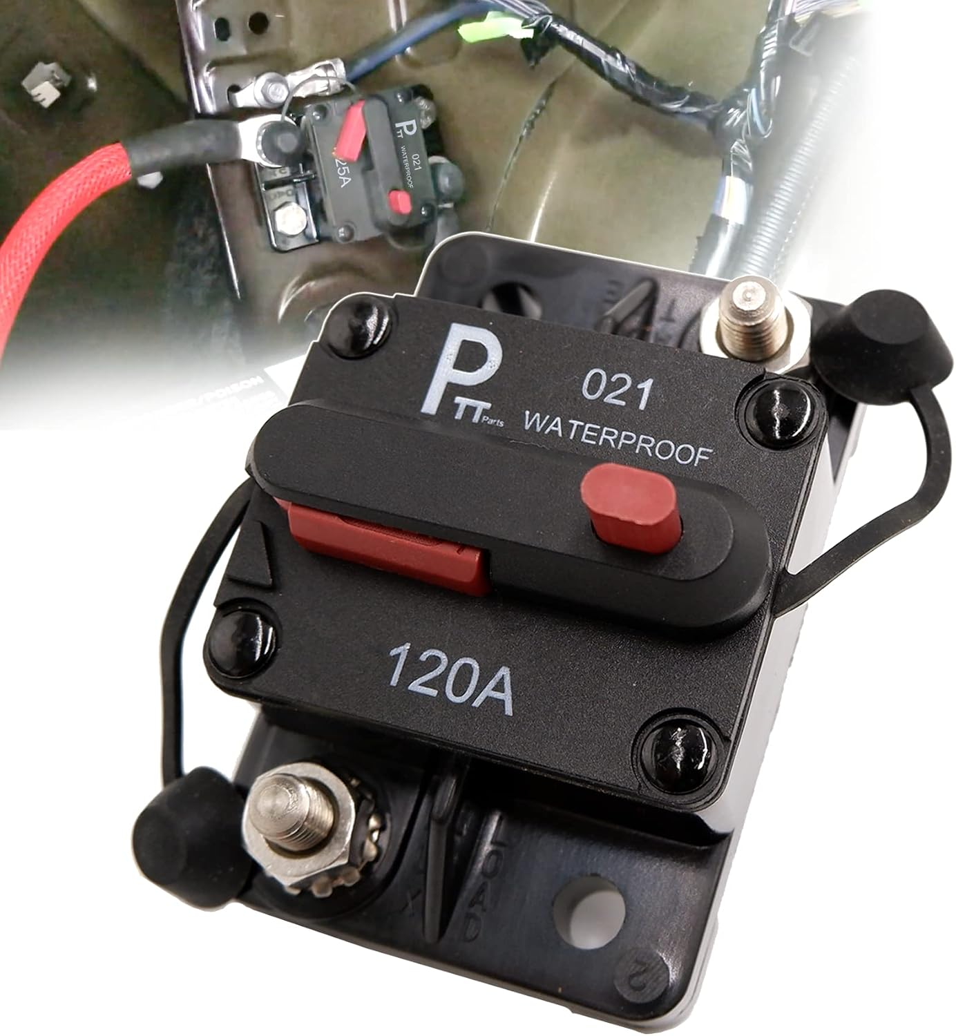 parts PTT / 12V- 48VDC,Surface-Mount & Waterproof Circuit Breakers with ...