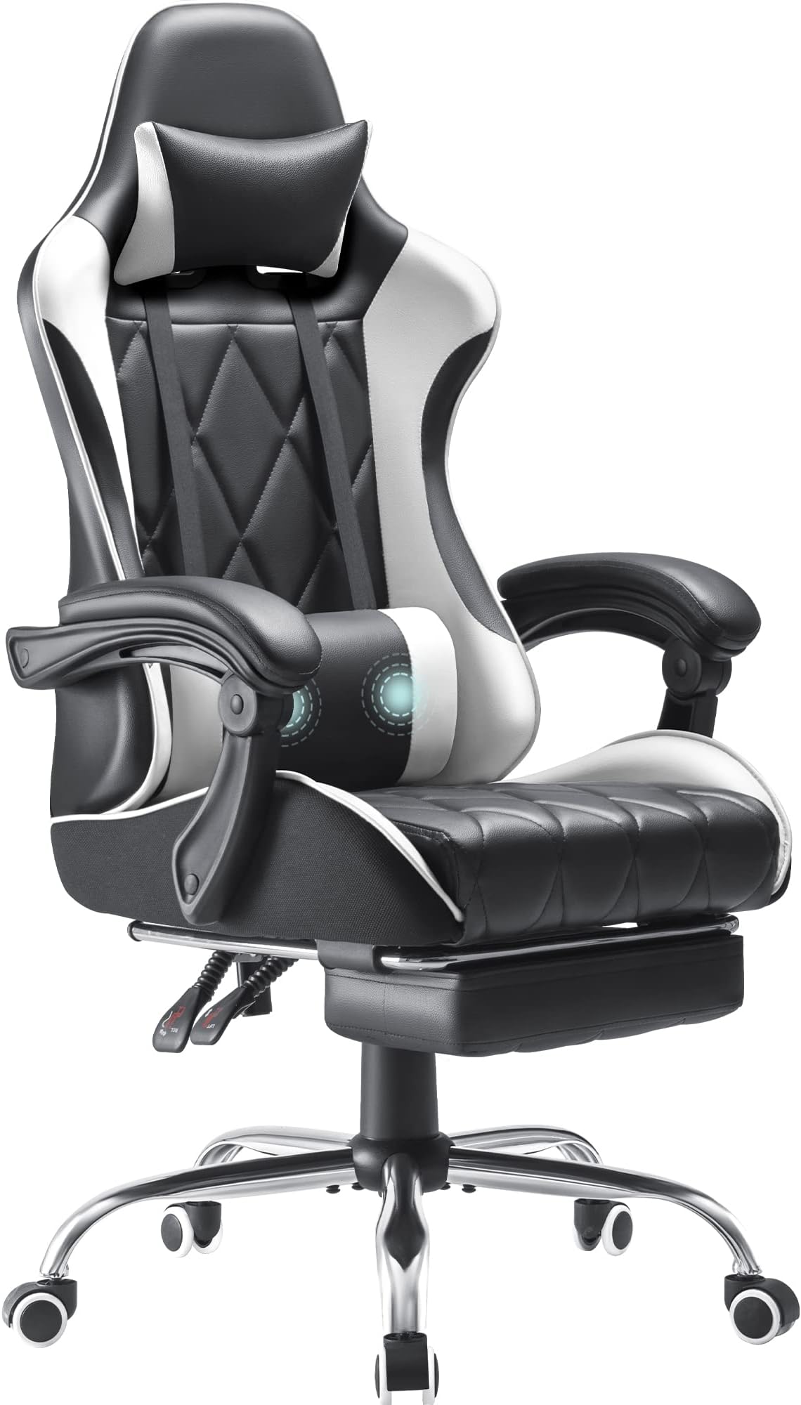 Amazon.com: Homall Gaming Chair, Computer Chair with Footrest and ...