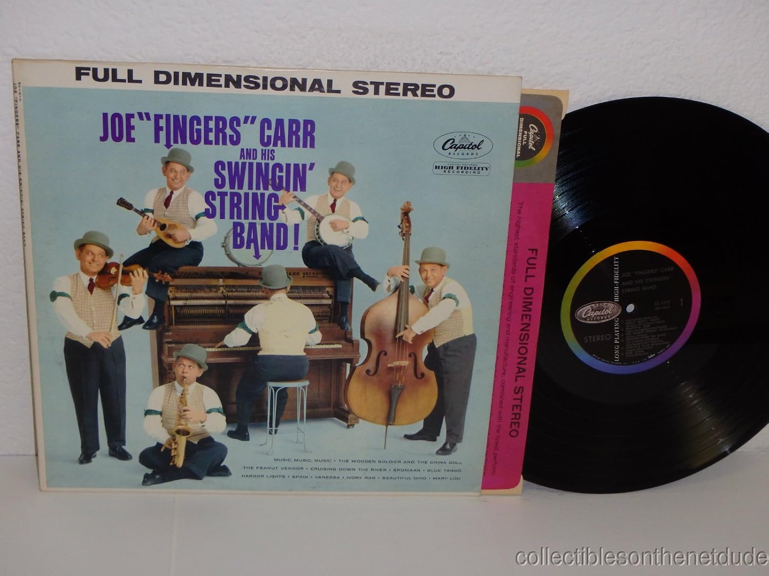 Joe "Fingers" Carr And His Swingin' String Band - and his swingin ...