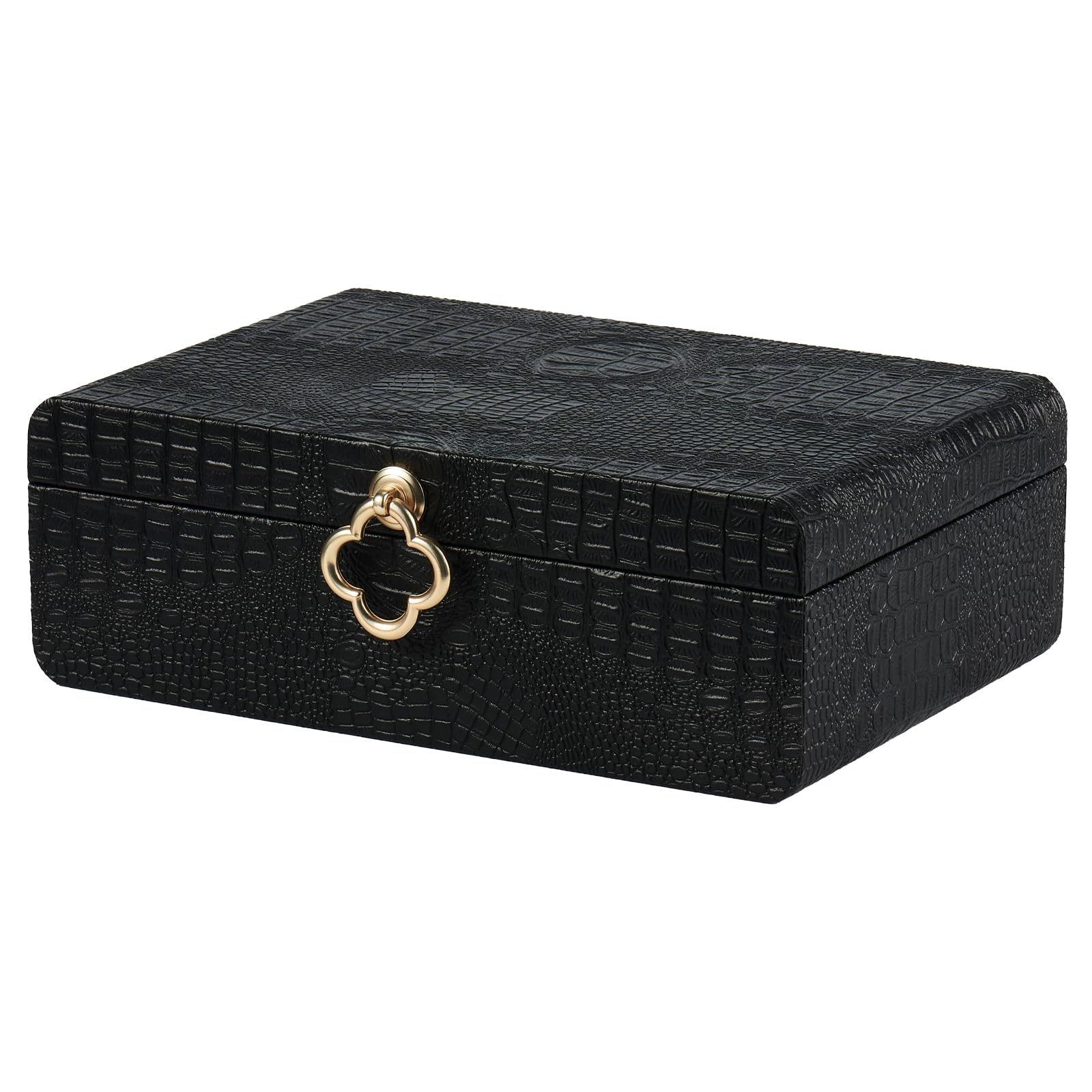 Amazon.com: VinneGenzz Decorative Storage Boxes with Lid Luxurious ...