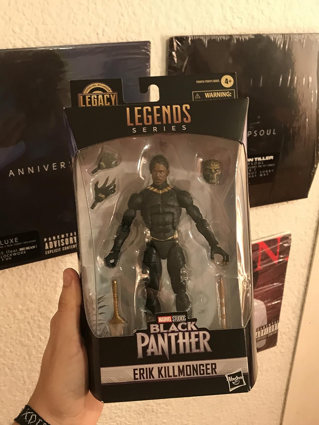 Marvel Hasbro Legends Series, Killmonger, Figura de Acción : Amazon.com ...