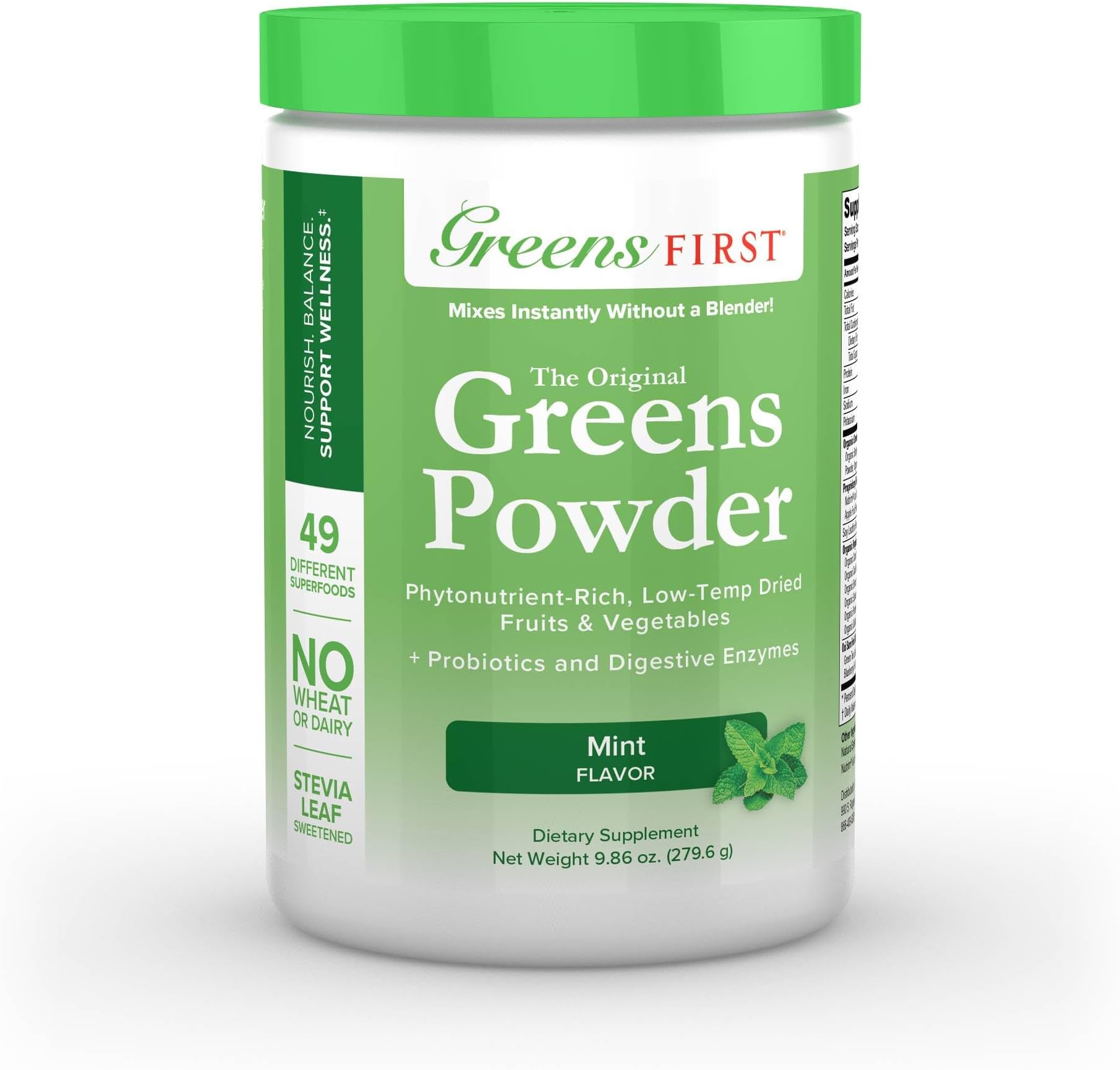 Amazon.com: Greens First Original Greens Powder - 49 Superfoods ...