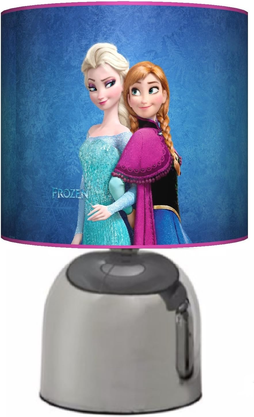 Frozen - Bedside Touch LAMP - Girls Bedroom Light/LAMP Shade - Pink ...