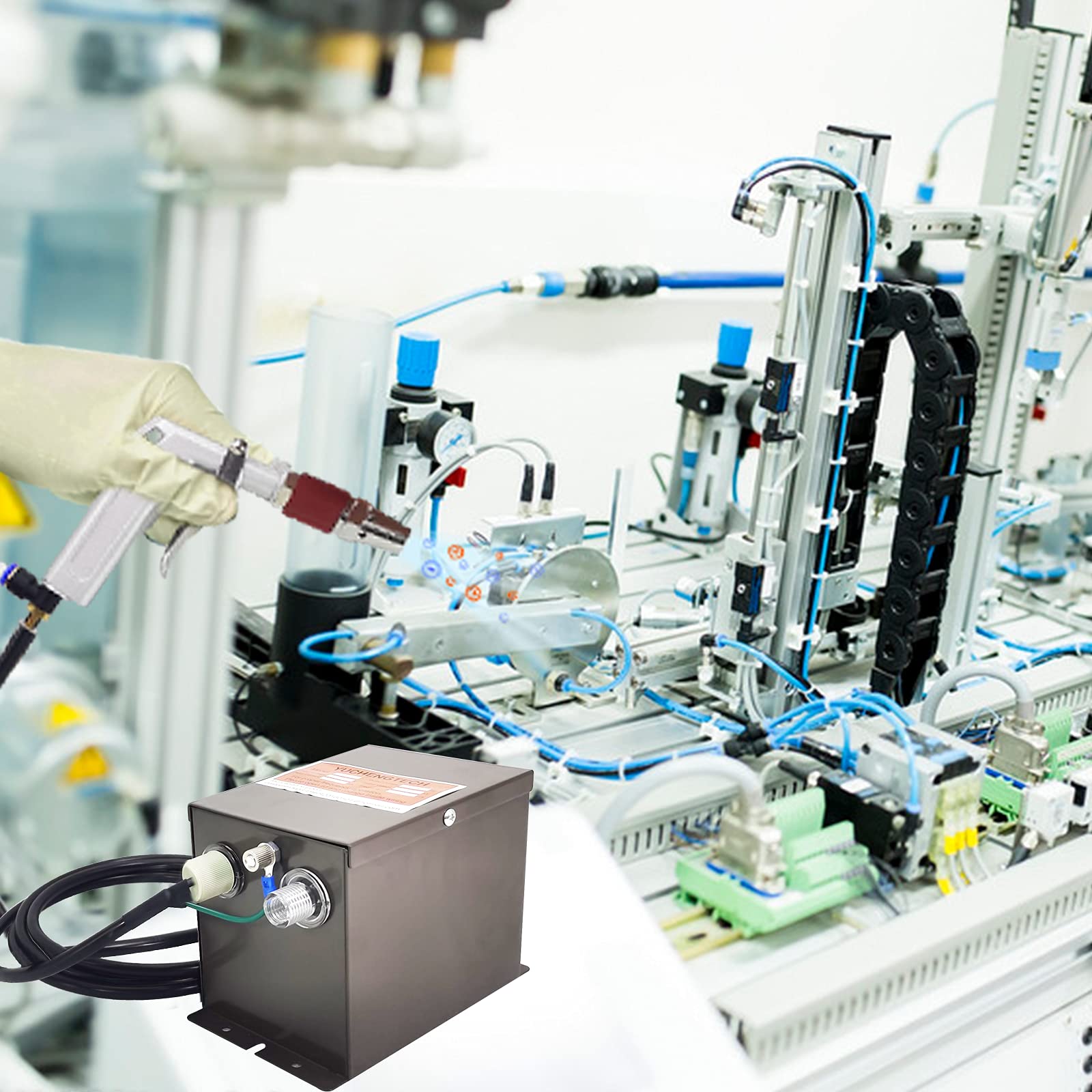 YUCHENGTECH Ionizing Air Gun Anti Static Gun Anti Static Air Gun Static ...