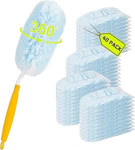 Amazon.com: 40 Count Duster Refills 360 Heavy Duty Duster Refills ...