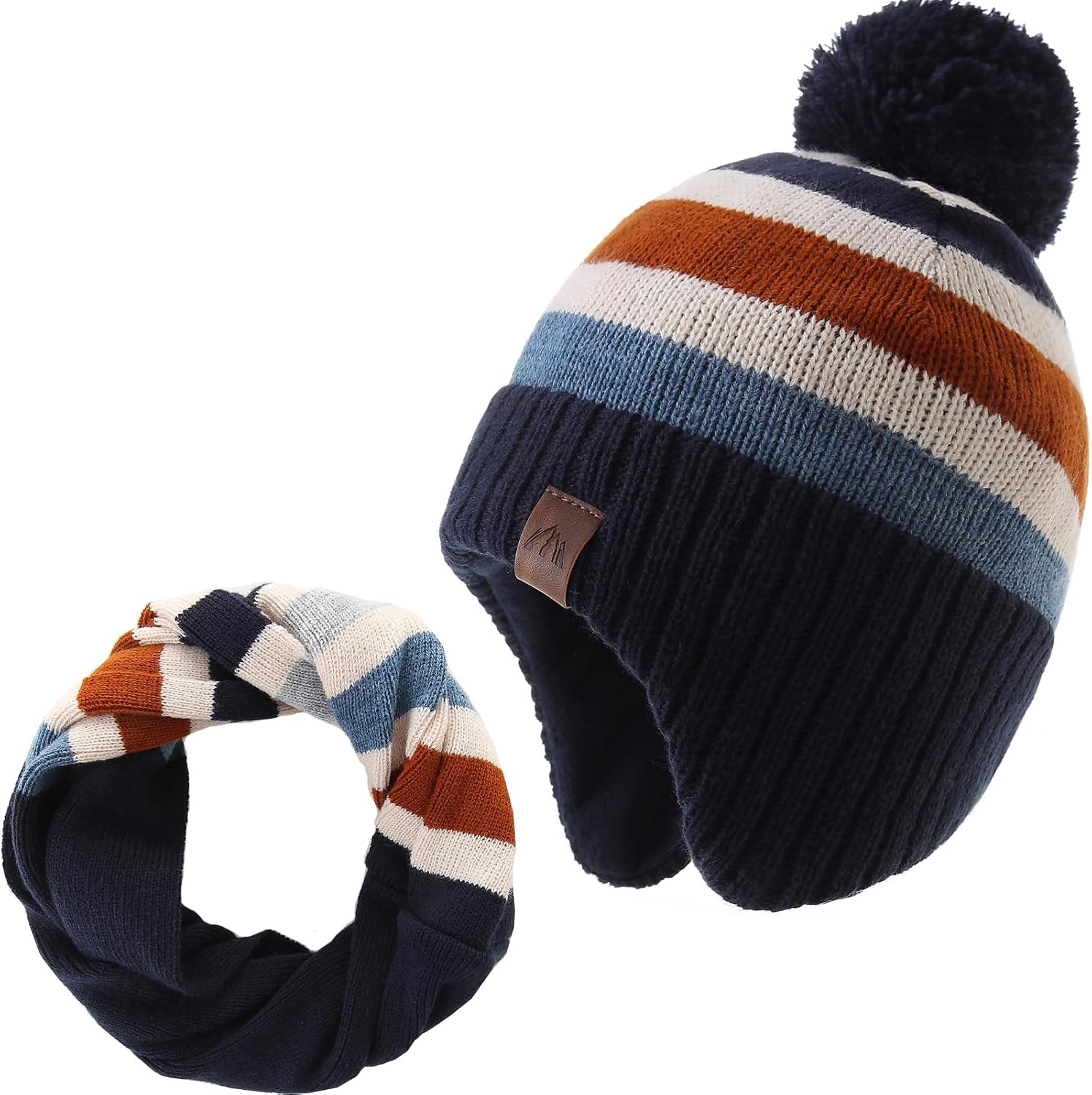 Amazon.com: Moon Kitty Baby Boys Hats Toddler Beanies for Boys Winter ...