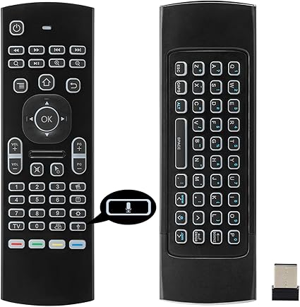 Amazon.com: MX3 Air Mouse Voice Remote Control, 2.4G Multifunctional ...