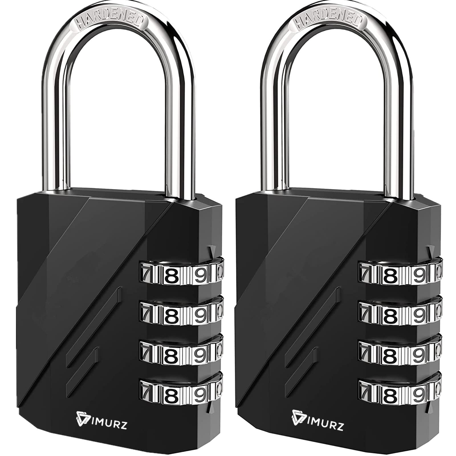 Buy Combination Padlock, Waterproof Padlocks with Code, 4 Digit Locker ...