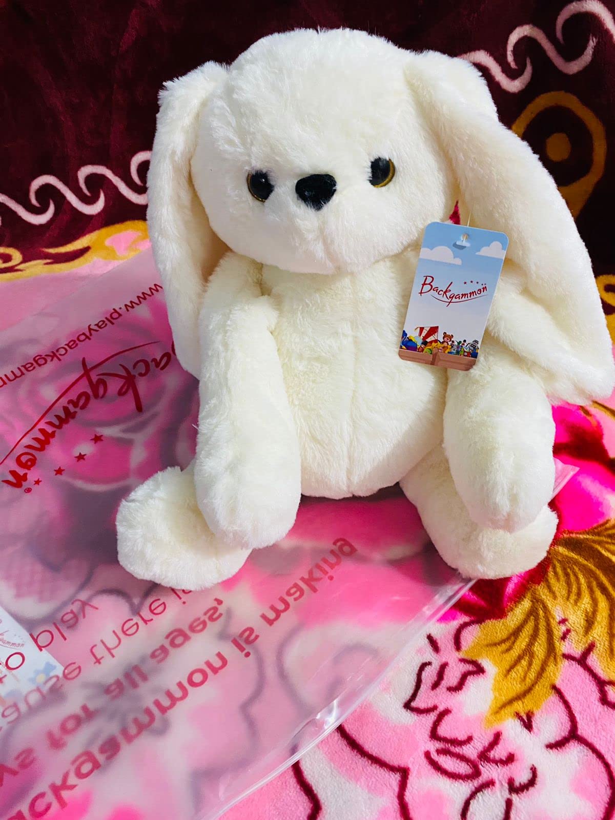 Buy BACKGAMMON Candy Bunny Soft Toy Online at Low Prices in India ...