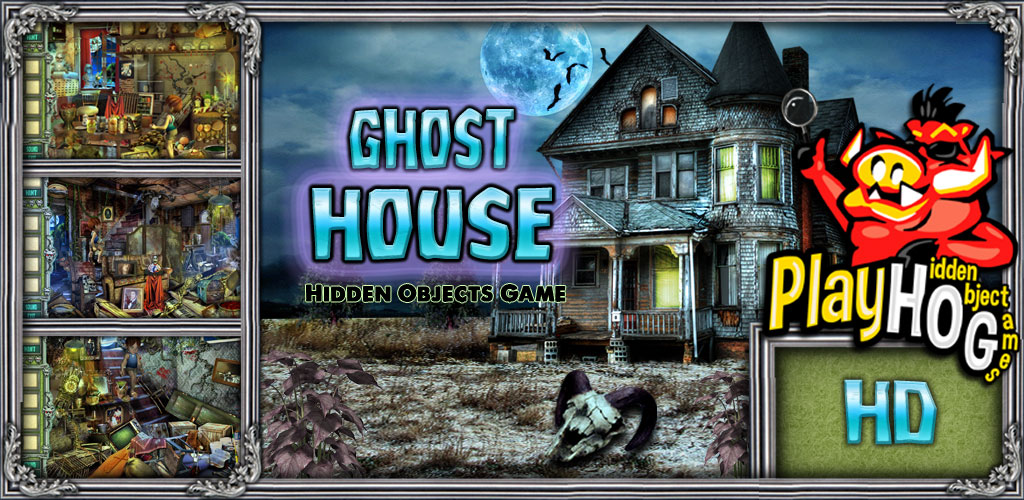 PlayHOG # 106 Hidden Objects Games Free New - Ghost House:Amazon.com ...