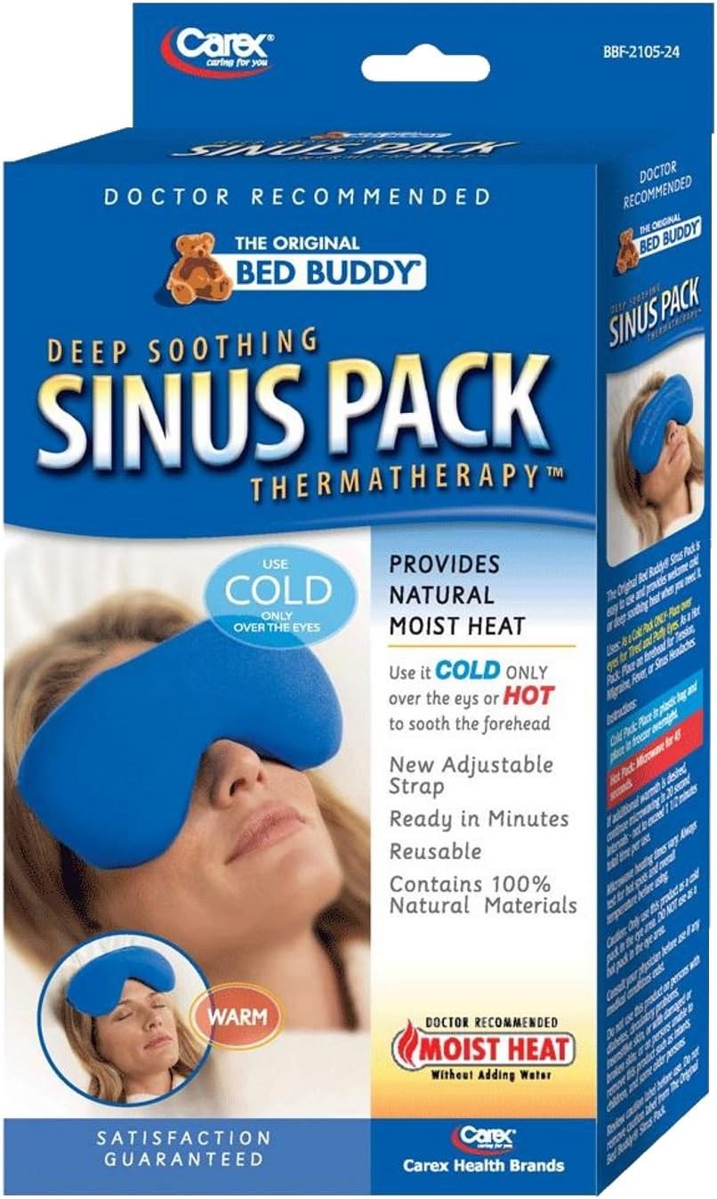 Amazon.com: Carex Bed Buddy Sinus Pack : Health & Household