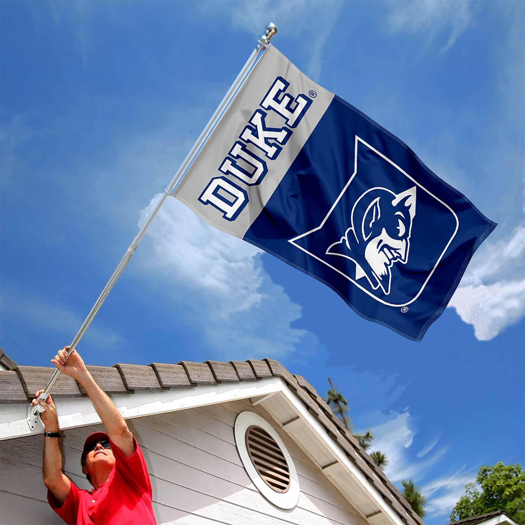 Duke Takes Fanums Flag