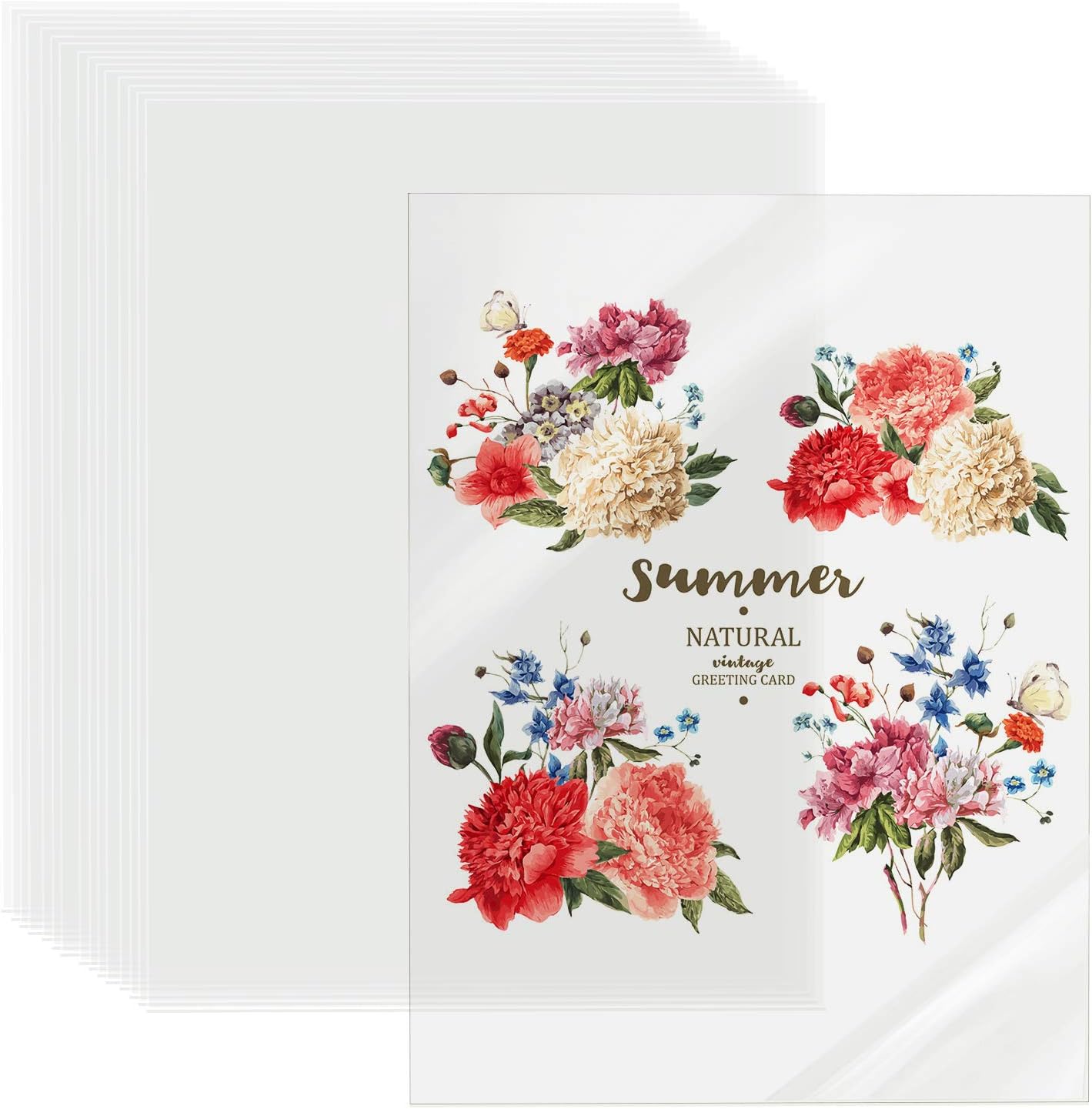 Amazon.com : QYH Transparency Film Paper Clear for Overhead Projector ...