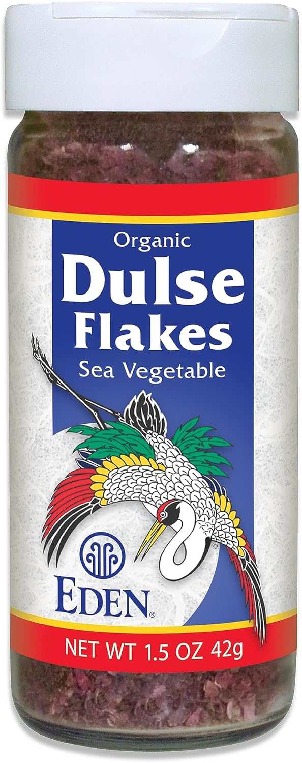 Organic Dulse Flakes, Sea Vegetable, 1.5 oz (42 g) : Amazon.co.uk: Grocery