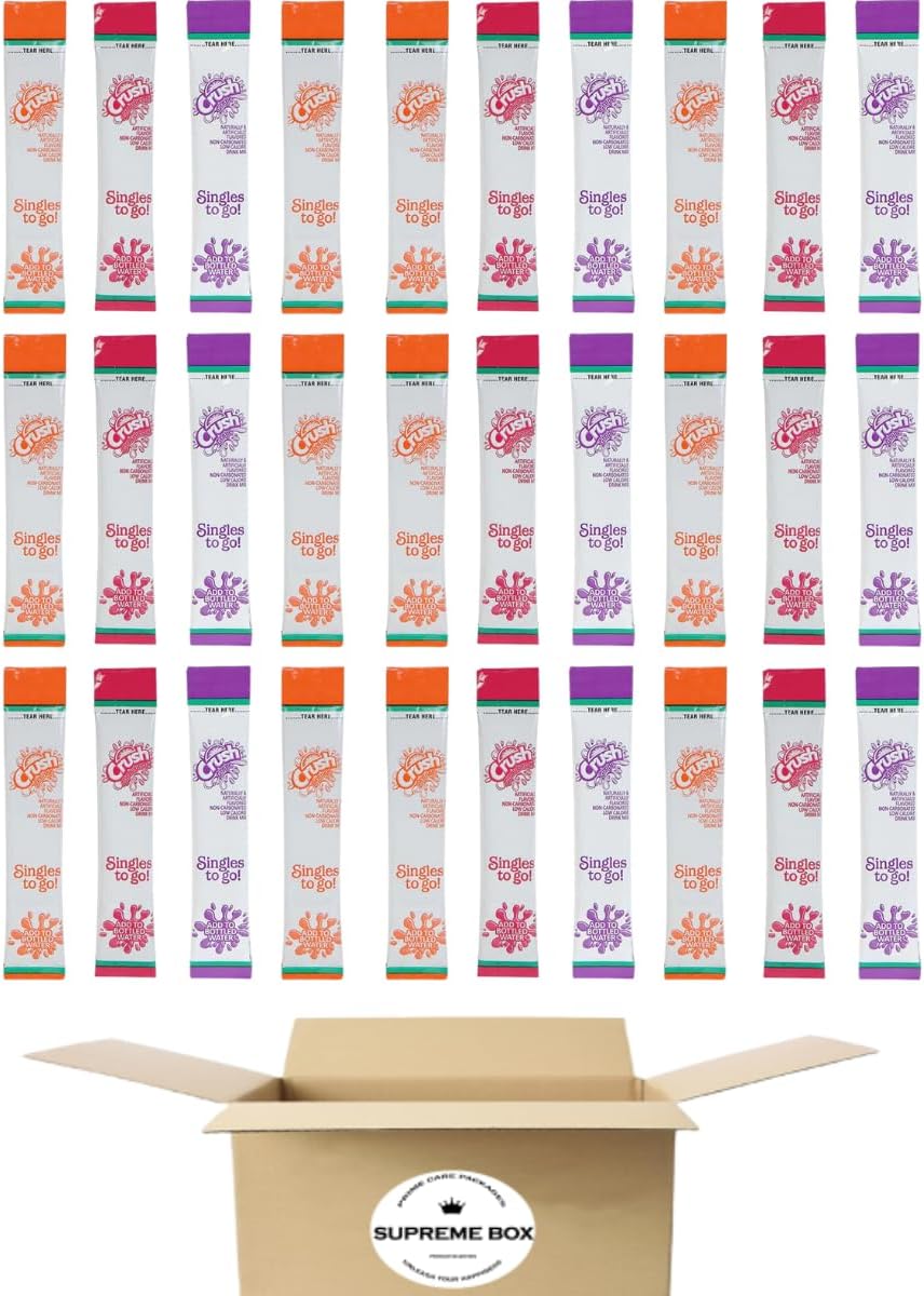 Amazon.com : Crush- Powder Drink Mix - Sugar Free & Delicious (Classic ...