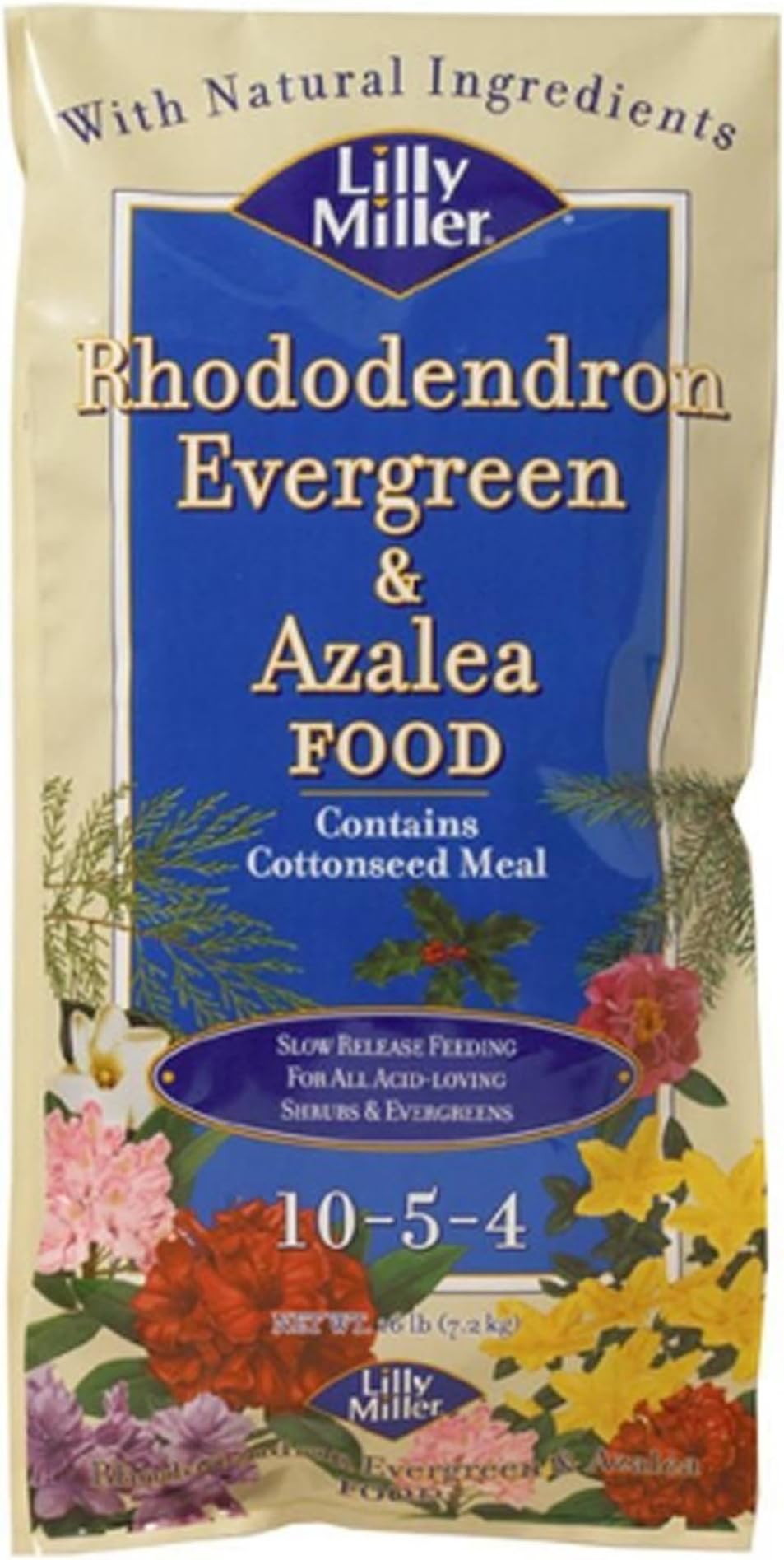 Amazon.com: Lilly Miller Rhododendron Evergreen And Azalea Food 10-5-4 16lb