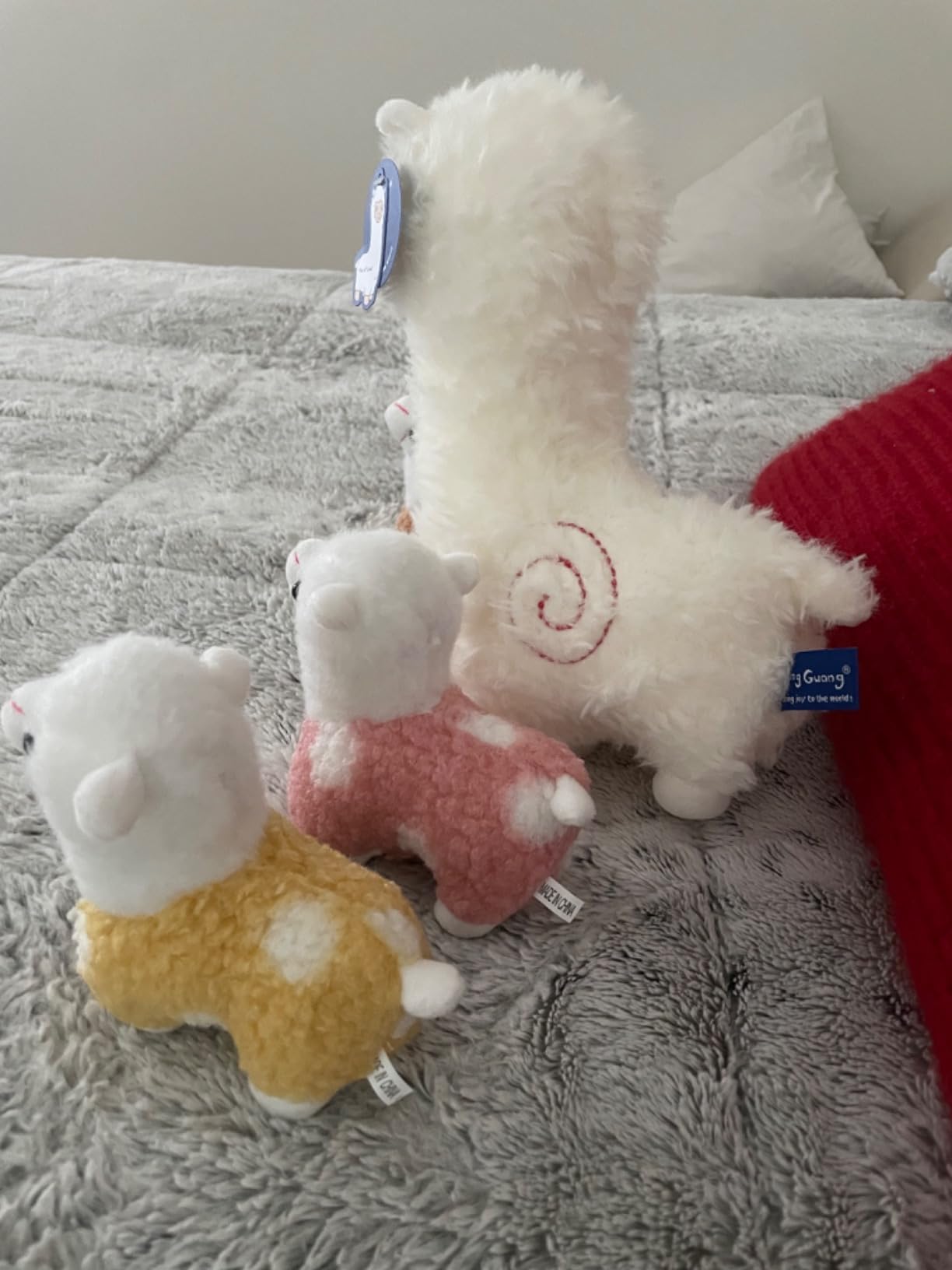 Amazon.com: Civaner Llama Stuffed Animal with 4 Baby Llama Cute Alpaca ...