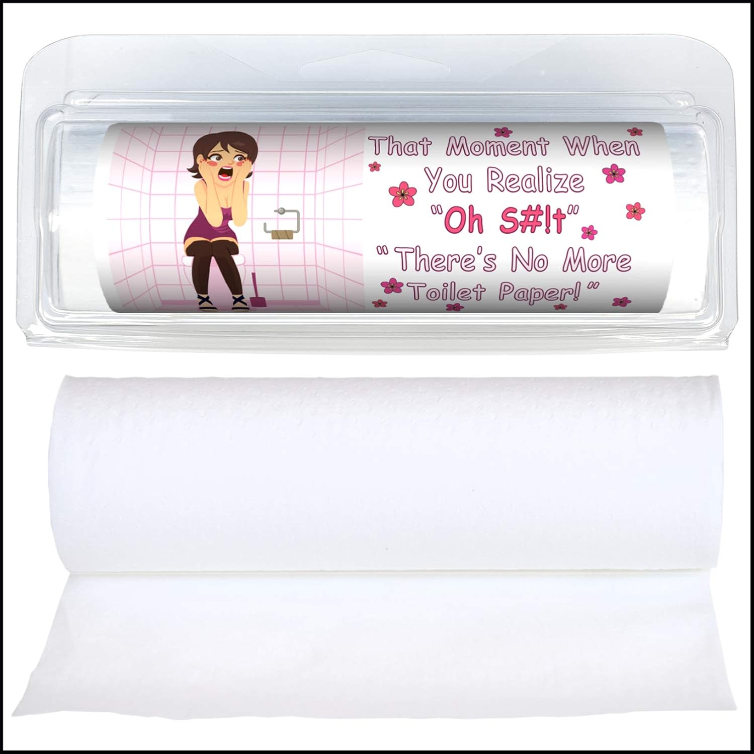 Amazon.com: Themed Toilet Paper To Go - Toilet Paper Shortage Humor (3 ...