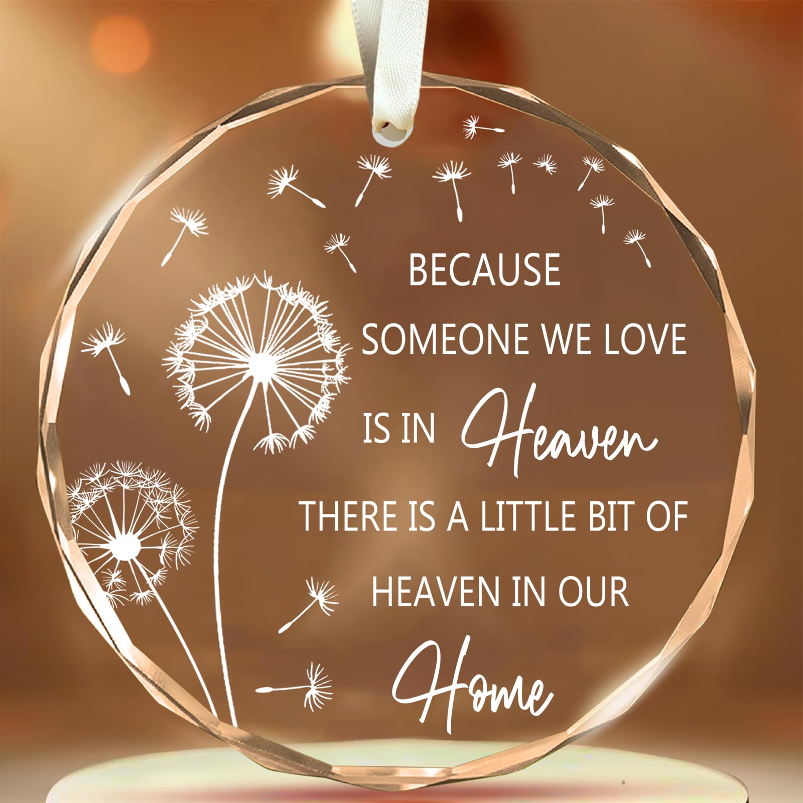 Amazon.com: Loved One in Heaven Memorial Ornament - in Memory of Loved ...
