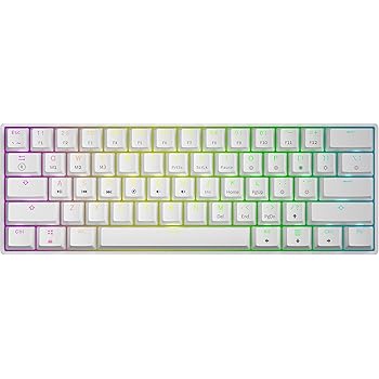Mizar MZ60 LUNA Hot Swappable Mechanical Gaming Keyboard - 62 Keys ...