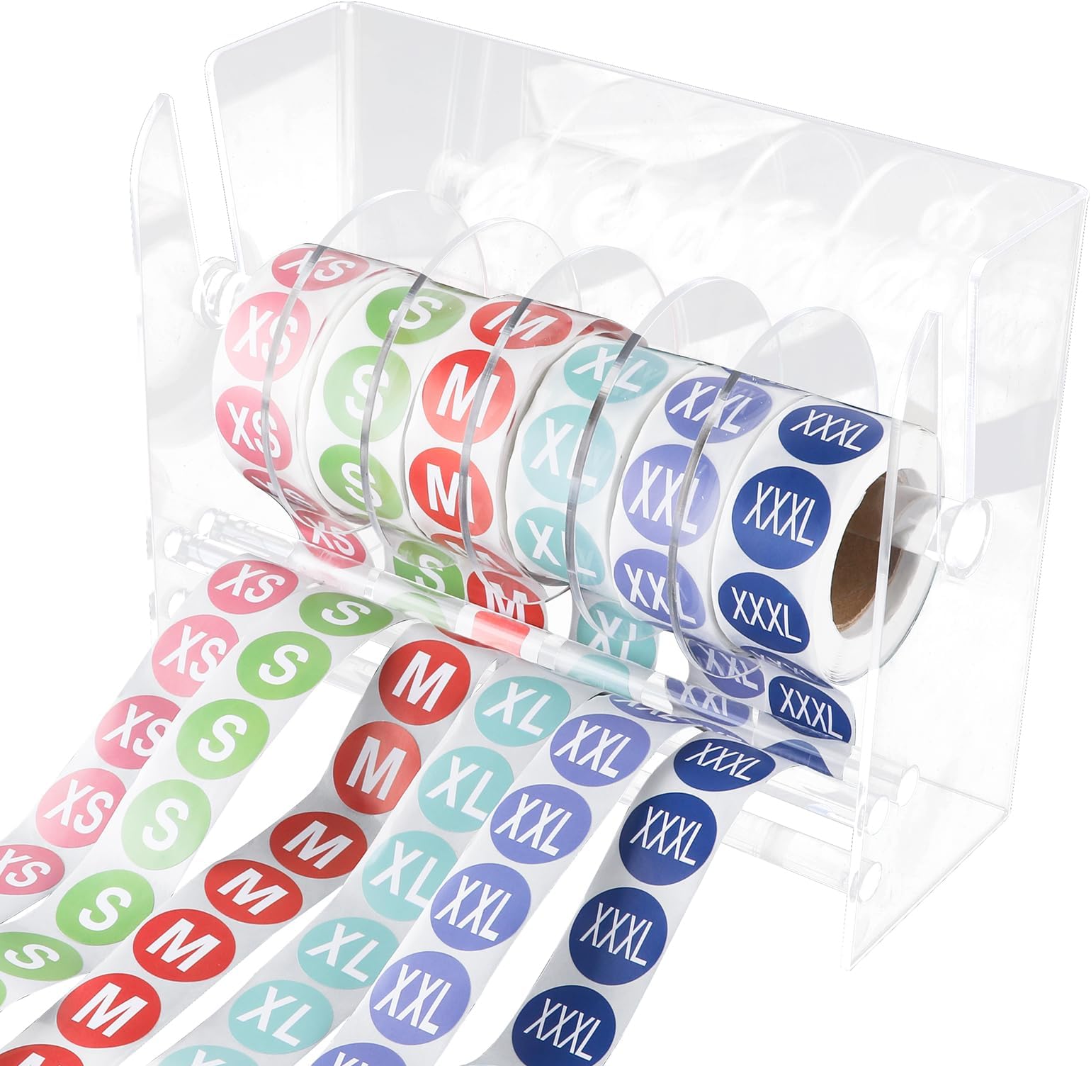 Amazon.com : Label Roll Holder Acrylic Label Dispenser Thermal Label ...