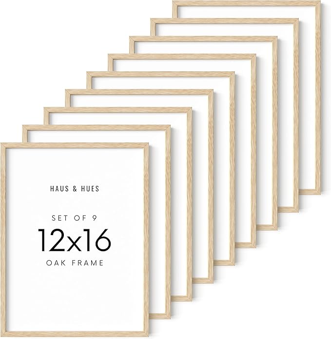 Amazon.com - HAUS AND HUES Square Picture Frames 12 x 16 Set of 9 ...