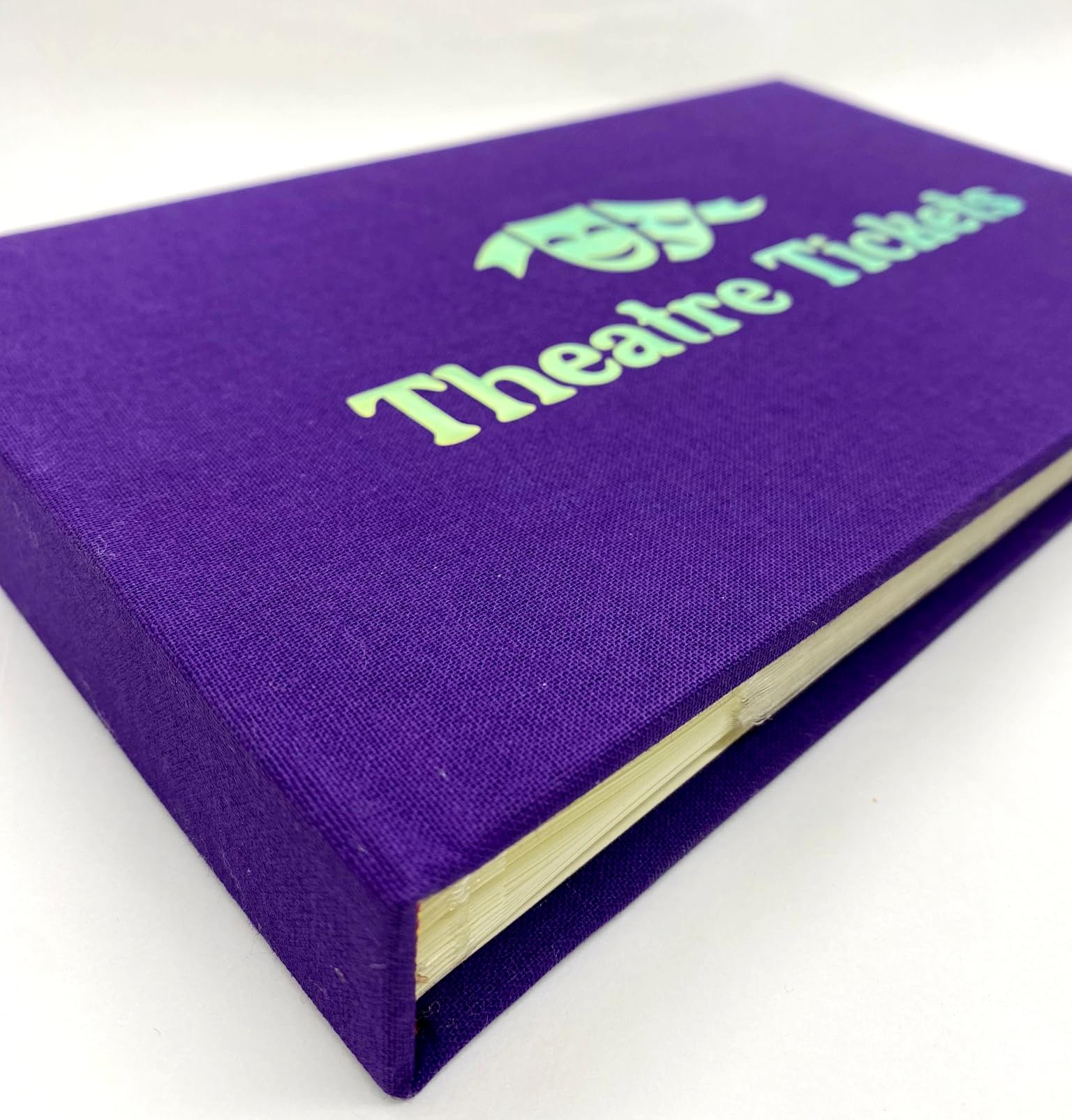 Theatre Tickets, Smart purple album/memory book - Holds 40 tickets in ...