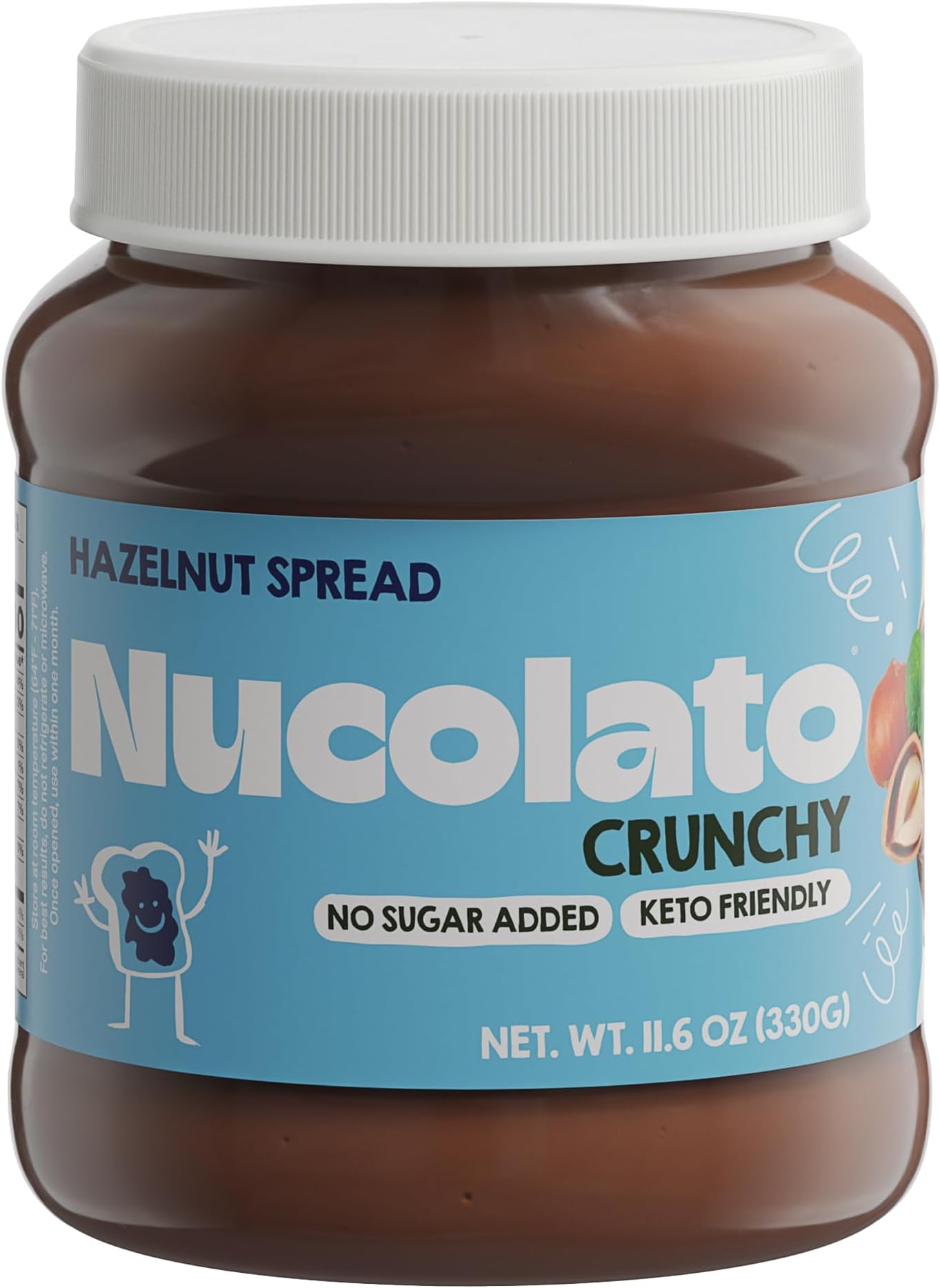 Amazon.com : Nutilight, Sugar Free/No sugar Added/Protein+, Hazelnut ...