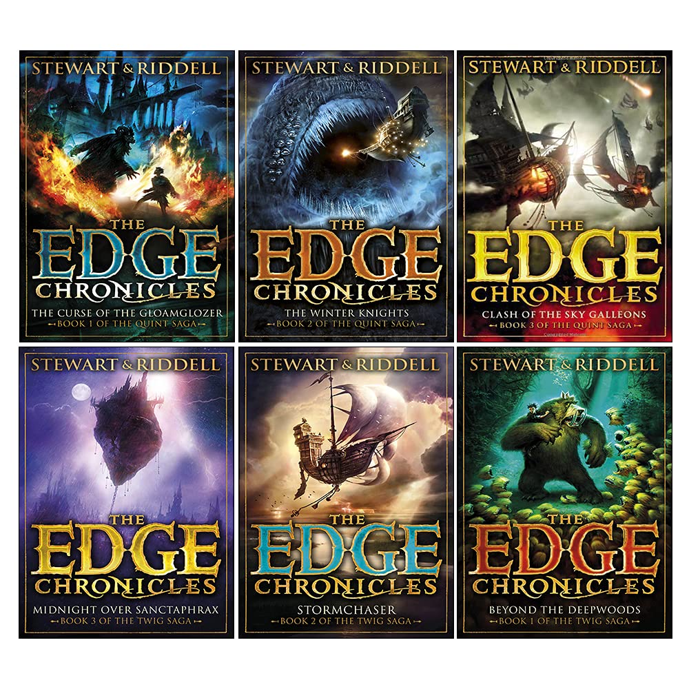 The Edge Chronicles Series 6 Books Collection Set (3 Books of The Quint ...