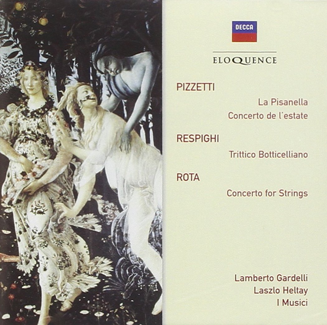 Amazon.com: Pizzetti: La Pisanella / Respighi: Three Botticelli ...