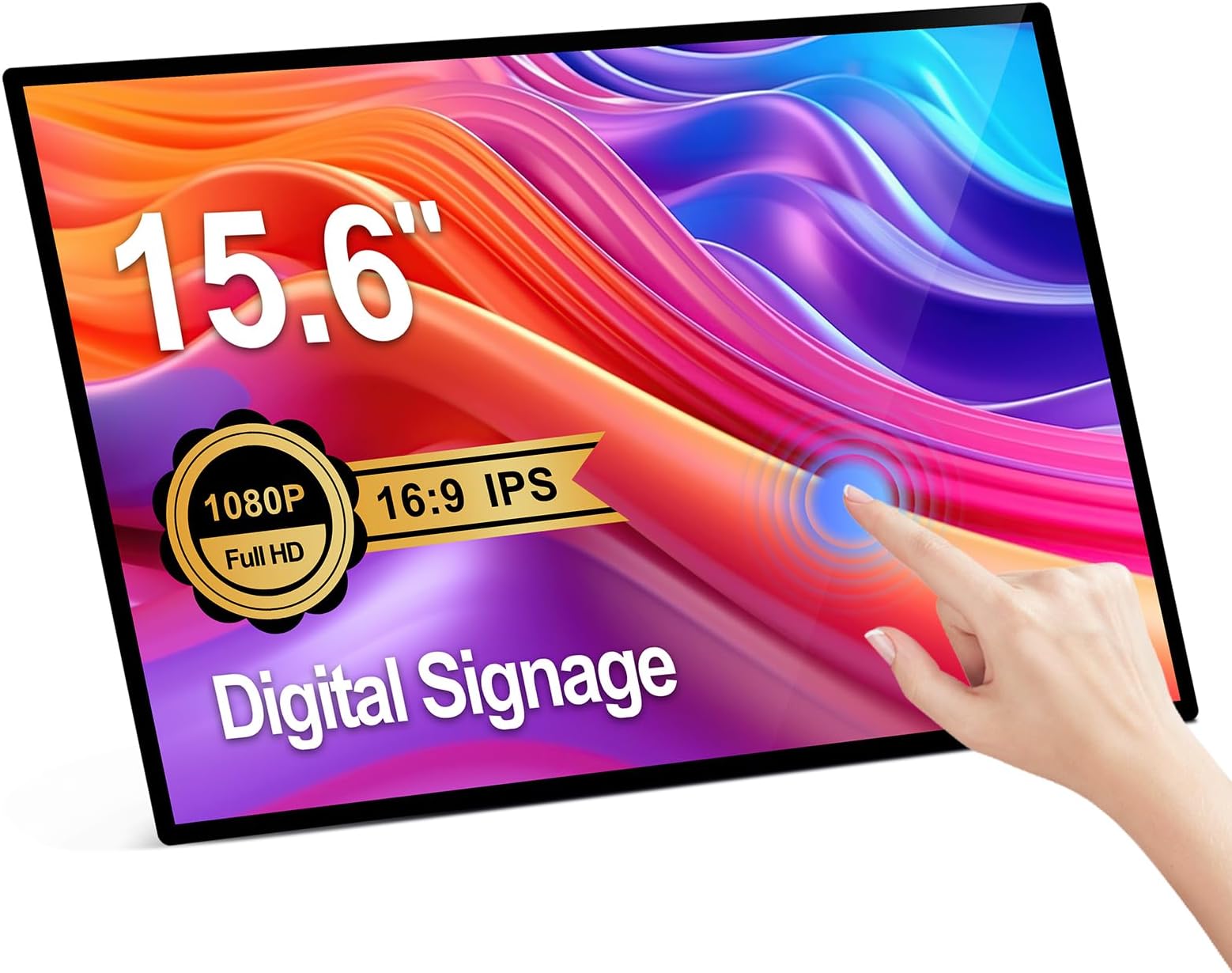Amazon.com: AYSTekMann 15.6'' Indoor Interactive LCD Digital Signage ...