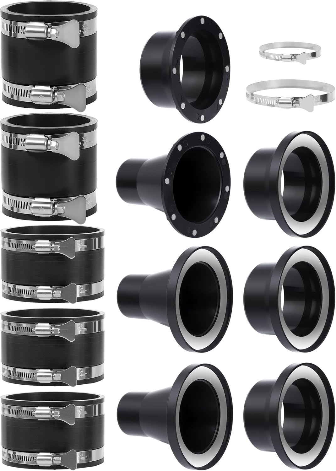 Amazon.com: Magnetic Dust Collection Fittings Kit,4"&2.5" Dust ...