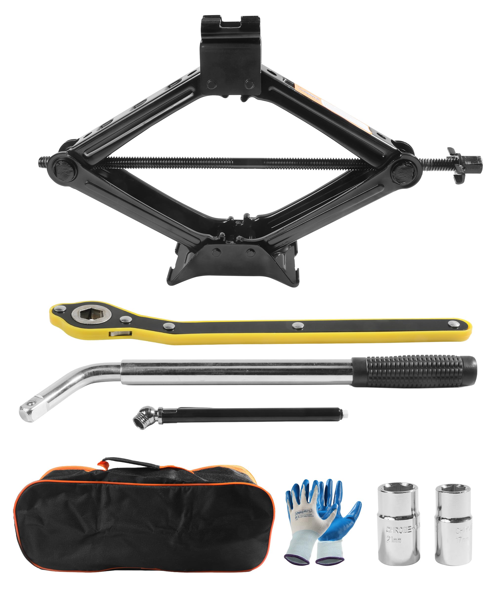 Snapklik.com : Bylikeho Car Jack Kit,Scissor Jack,Scissor Lift Jack For ...
