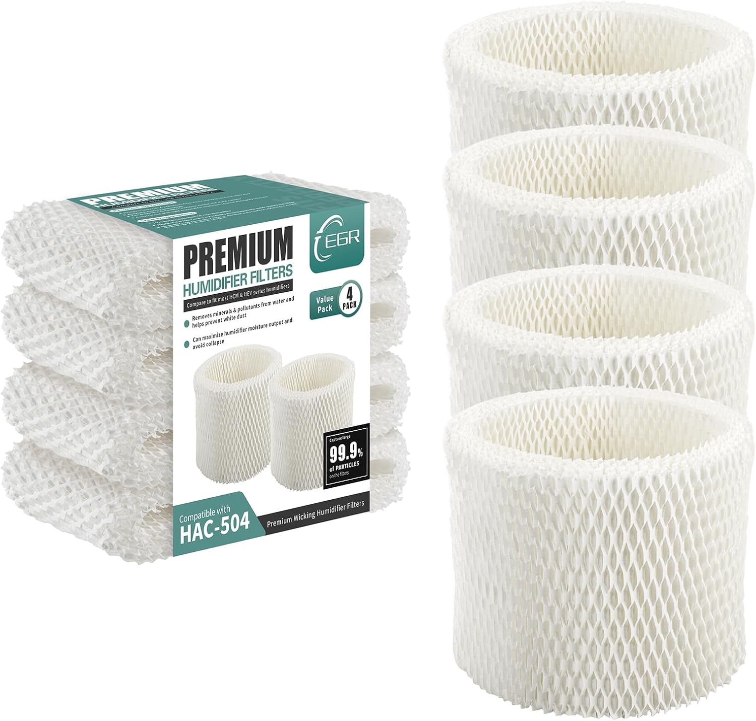 Amazon.com - EGR Humidifier Filter for Honeywell, Humidifier Wicking Replacement Filters ...