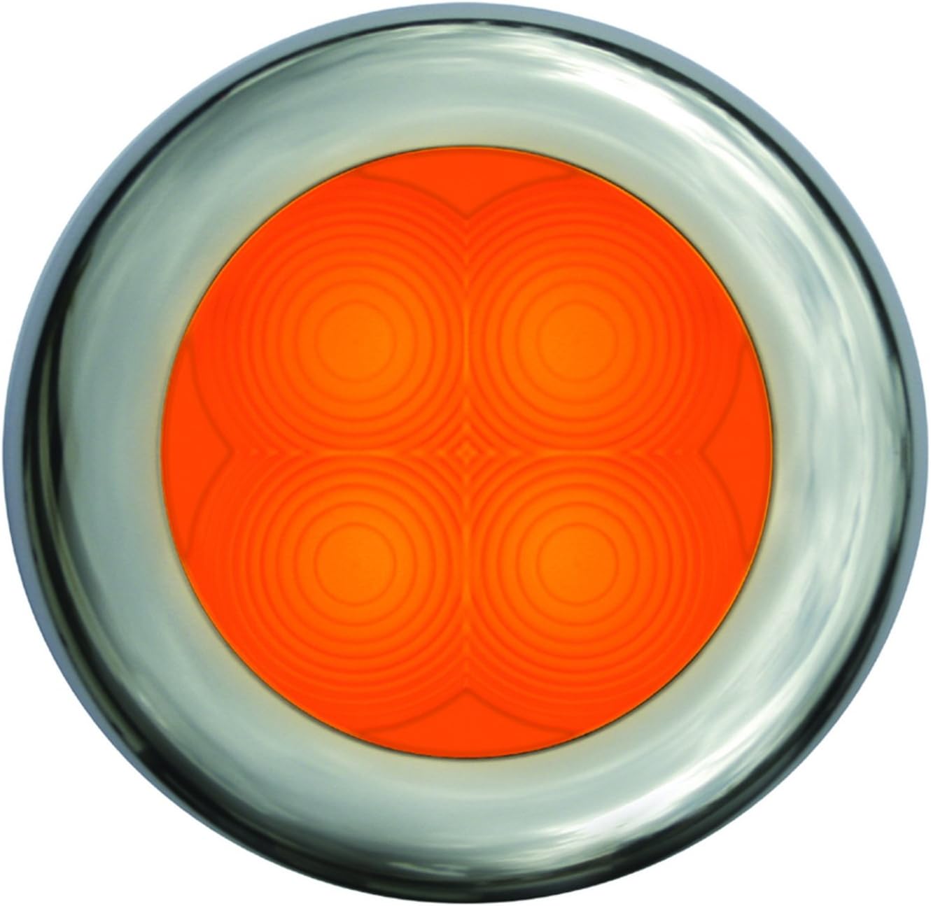Amazon.com: Hella 980508621 '0508 Series' Slim Line Orange 24V DC Round ...