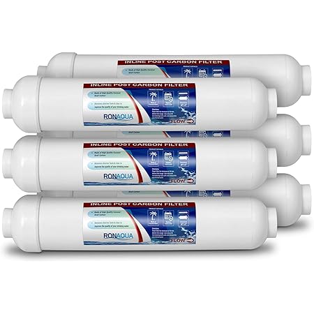 Amazon.com: T33 Inline Coconut Grade Activated Carbon Pre/Post Membrane ...