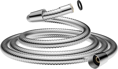 Hibbent 16mm (Outer)/10mm(Inner) Large Bore Shower Hose 1.5m(59 ...
