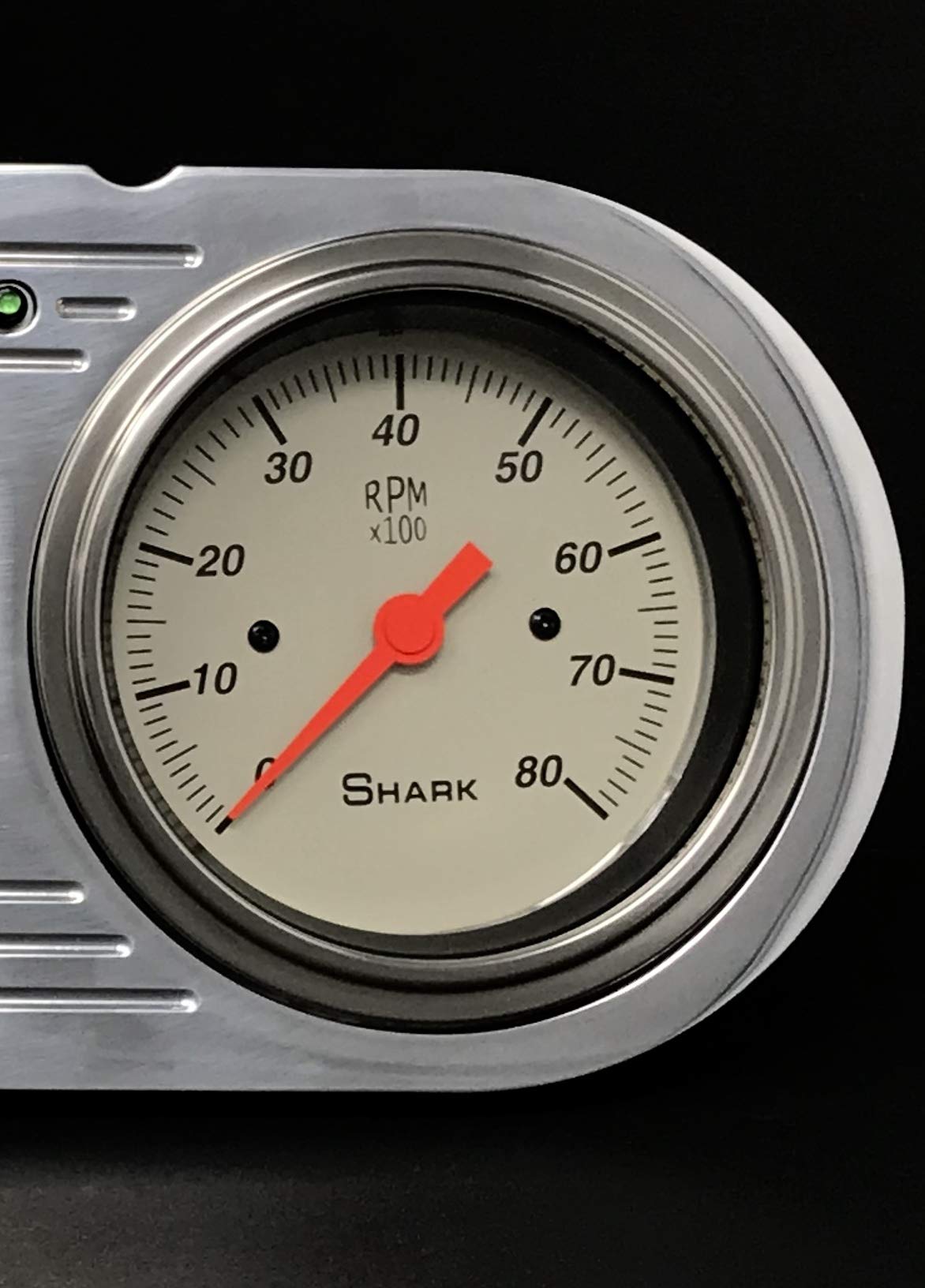 Mechanical Gauge Cluster With Quad Style Dolphin Gauges Quad Style Dash ...