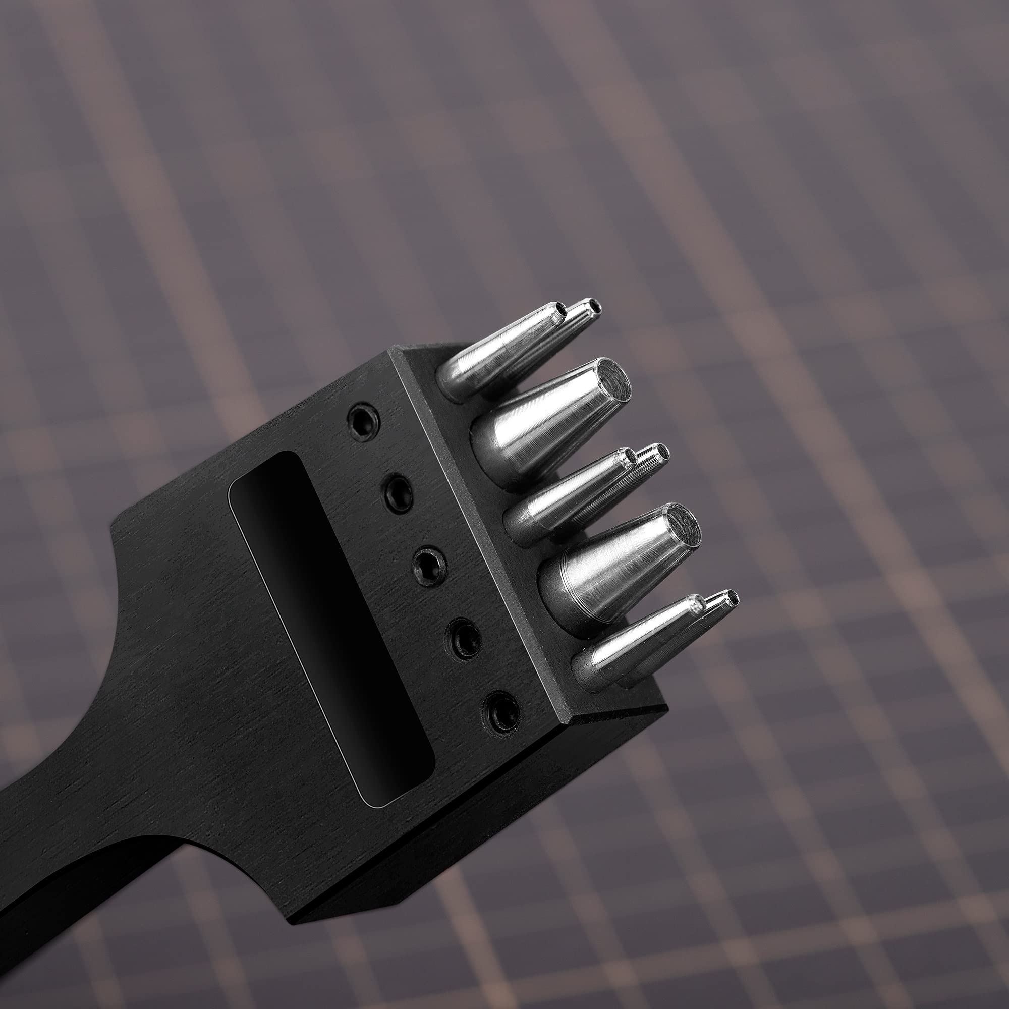 Snapklik.com : Brogue Style Leather Hole Punches 5 Holes Puncher Set ...