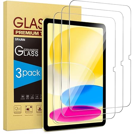 Amazon.com: SPARIN Screen Protector Compatible with iPad 10th ...