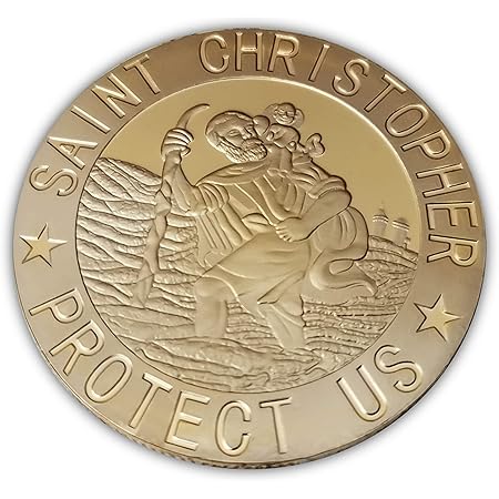 Eillwin St.Christopher Patron Saint Of Travelers Commemorative ...
