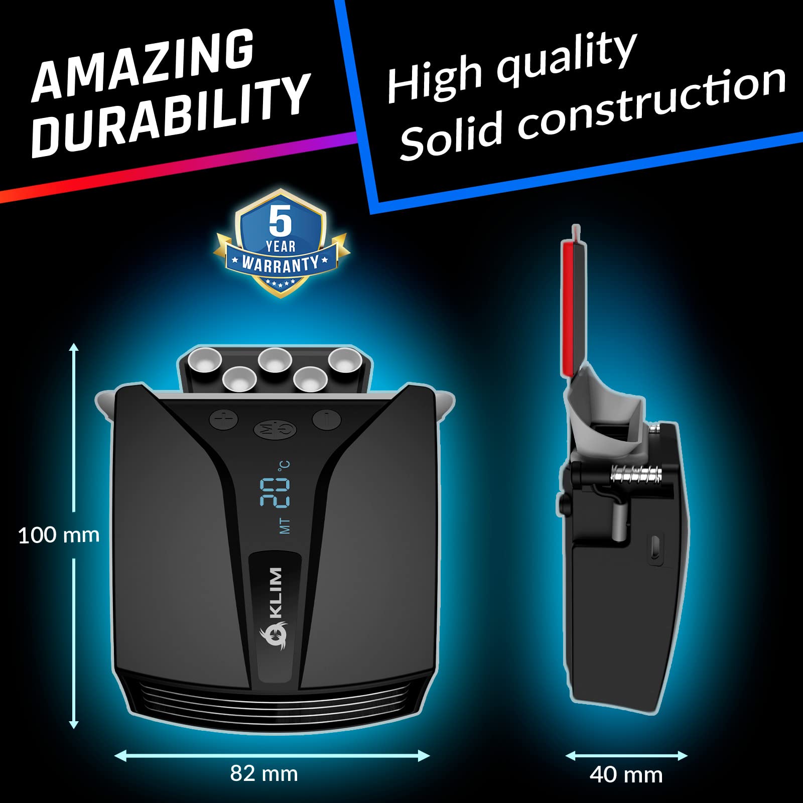 Snapklik.com : KLIM Tempest Laptop Cooler