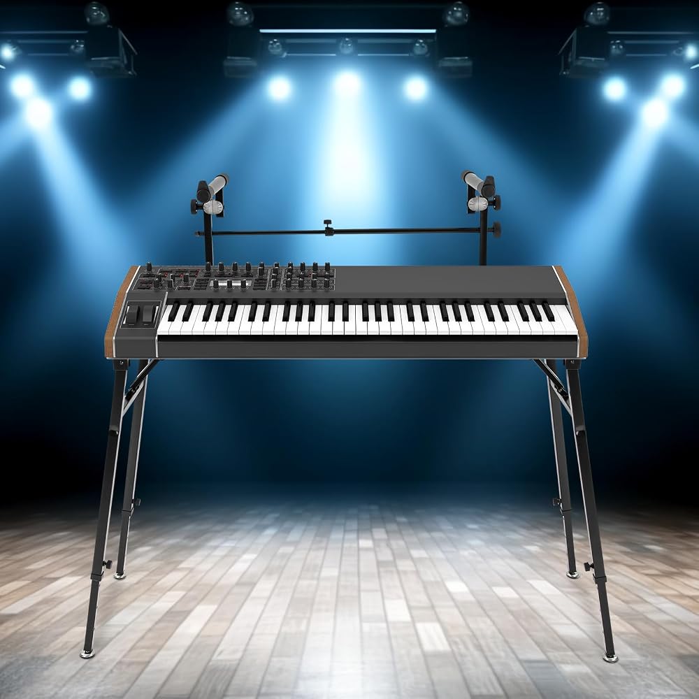2 Tier Keyboard Piano Stand Portable DJ Controller Australia | Ubuy