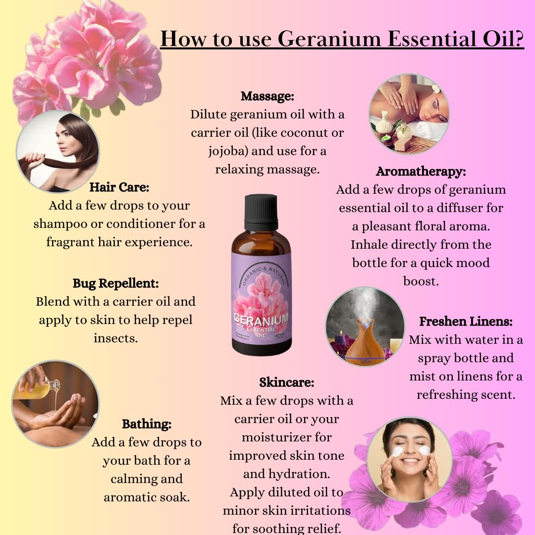 Geranium Essential Oil Benefits The Many Wellbeing Benefits Of Rose