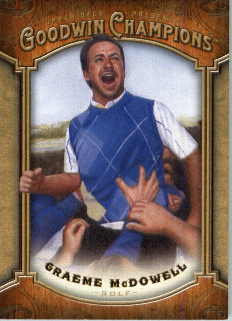 Amazon.com: 2014 Upper Deck Goodwin Champions #87 Graeme McDowell ...