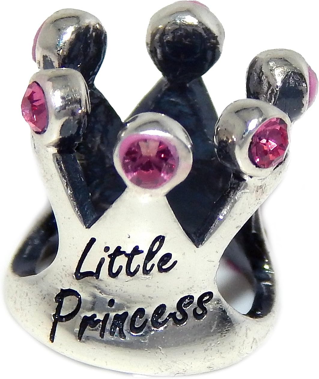Amazon.com: ICYROSE Solid 925 Sterling Silver Little Princess Crown ...